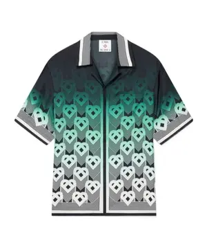 Casablanca Short-sleeved Shirt - Vert