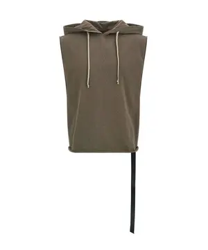 Rick Owens Sleeveless Sweatshirts Hoodies For Men