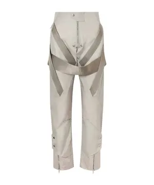 Rick Owens Mega Strapped Moto Pants - Grey