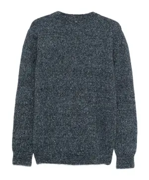 Herno Crew-neck Long-sleeve Sweater - Black