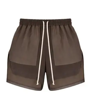 Rick Owens Drawstring Shorts - Brown