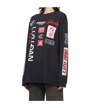LU'U DAN Oversized Long-sleeved T-shirt