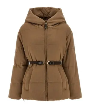 Max Mara Mtccorona Down Jacket - Brown