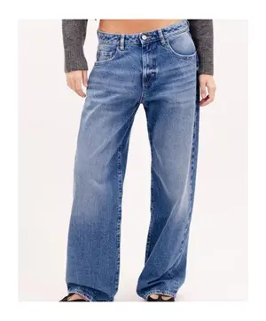 ICON DENIM LOS ANGELES Wide Leg Jeans - Eclipse