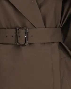 Max Mara Amour Belted Coat - Chocolate-colored