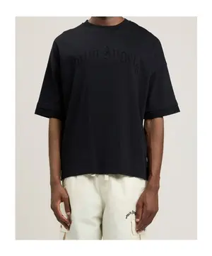 Palm Angels Curved Logo Loose Double T-shirt