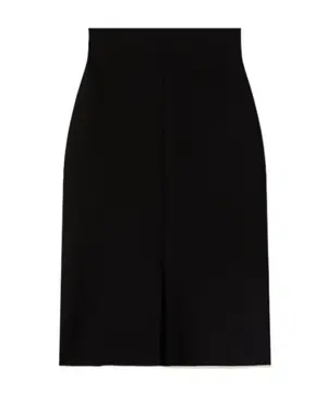 JOSEPH Safir Split Midi Skirt - Black