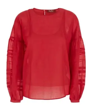 Max Mara Paese Blouse - Red