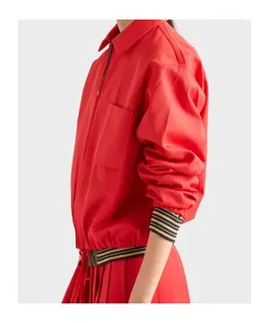 Prada Gabardine Blouson Jacket