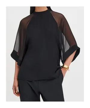 Filippa K Sheer Raglan Blouse