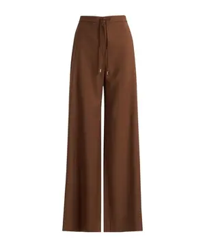 Max Mara Mstcorone Drawstring Trousers - Brown