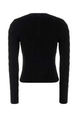 Polo Ralph Lauren Logo Embroidered Cable-knit Cardigan - 016