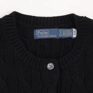 Polo Ralph Lauren Logo Embroidered Cable-knit Cardigan - 016
