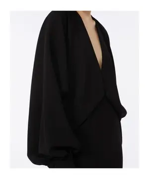 Max Mara V-neck Midi Dress