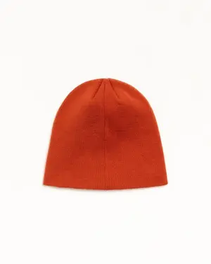 StÜssy Brimless Fine-knit Beanie With Chenille Logo Embroidery