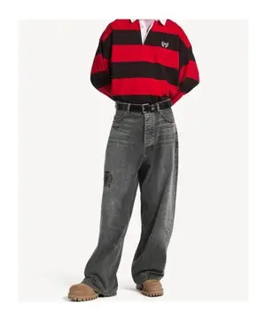 Balenciaga Tattoo Baggy Jeans