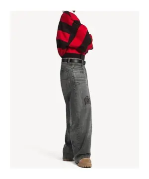 Balenciaga Tattoo Baggy Jeans