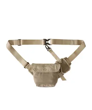 C.P. COMPANY Mixed Waistbag - Dove-grey