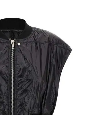 Rick Owens Tatlin Bomber Vest - Black