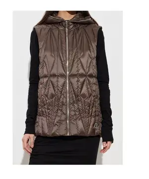 Moncler Hooded Quilted Vest