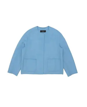 Max Mara Round Neck Long Sleeve Casual Jacket - No