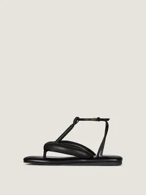 Givenchy Boudoir Padded Flat Sandals - Black