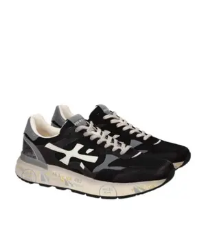 Premiata Mick 8119 Lace-up Sneakers - Black