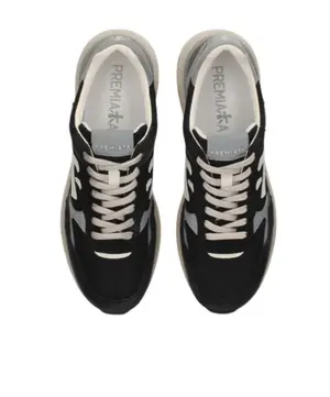 Premiata Mick 8119 Lace-up Sneakers - Black