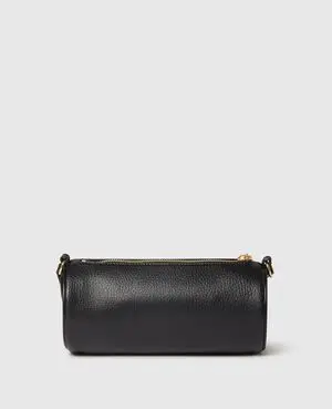 Stella McCartney Logo Bowling Shoulder Bag - Black