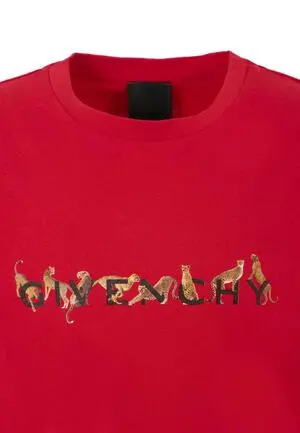 Givenchy Long-sleeve T-shirt With Animal Logo
