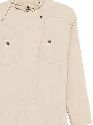 Isabel Marant Étoile Nouria Chest-pocket Mini Dress - Light Brown