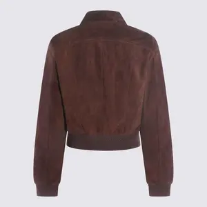 TOM FORD Zip-pocket Suede Jacket