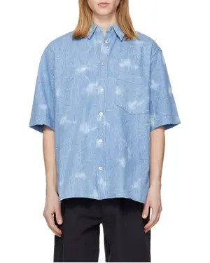 Isabel Marant Étoile Tabilio Short-sleeve Shirt - Blue