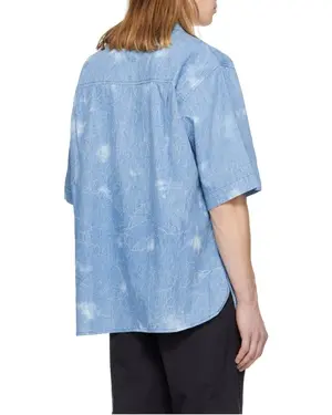 Isabel Marant Étoile Tabilio Short-sleeve Shirt - Blue