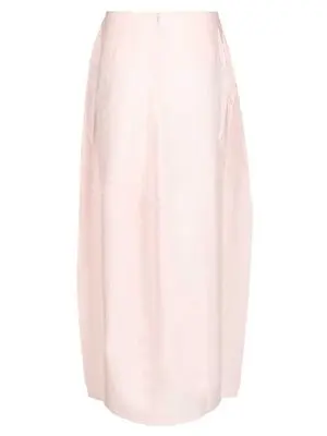 TOTEME Slit-detailed Midi Skirt - Pink