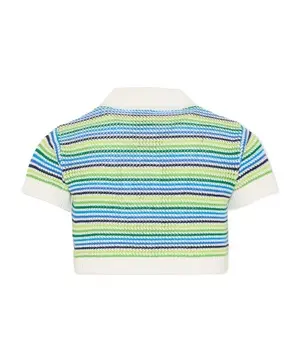 Casablanca Short-sleeved Polo Shirt With Embroidered Logo