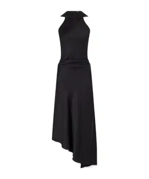 Simkhai Monica Asymmetrical Midi Dress