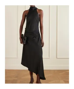 Simkhai Monica Asymmetrical Midi Dress