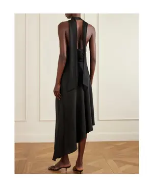 Simkhai Monica Asymmetrical Midi Dress
