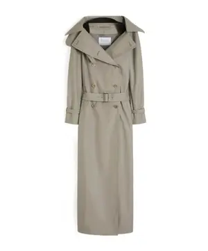 Max Mara Double-breasted Belted Trench Coat