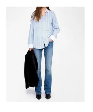 Zadig&Voltaire Striped Cuff Shirt - Sixtine