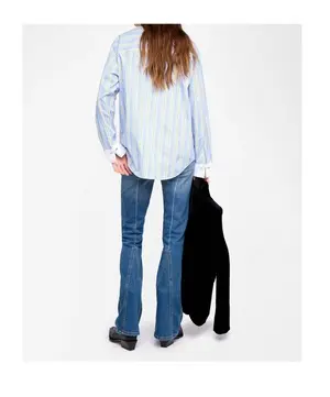 Zadig&Voltaire Striped Cuff Shirt - Sixtine