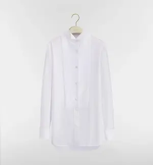 Dior Long-sleeved Shirt With Bow Detail - White