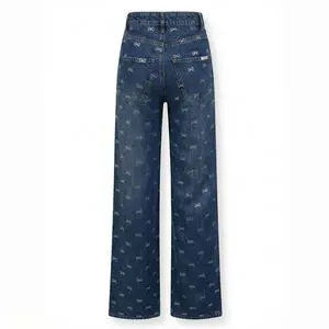 SELF-PORTRAIT Bow Embellished Jeans
