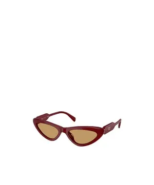 Miu Miu Cat Eye Sunglasses - Red