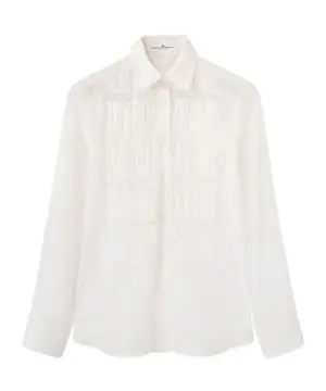 Ermanno Scervino Lace Detailed Button-up Shirt - No