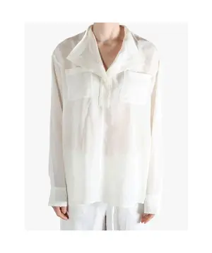 TOTEME Long-sleeve Ruffled Shirt - No