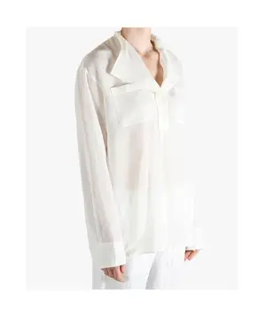 TOTEME Long-sleeve Ruffled Shirt - No