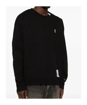 Mihara Yasuhiro Embroidered Crew Neck Long Sleeve Sweatshirt