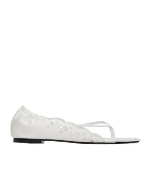 Jacquemus Open-toe Flat Sandals